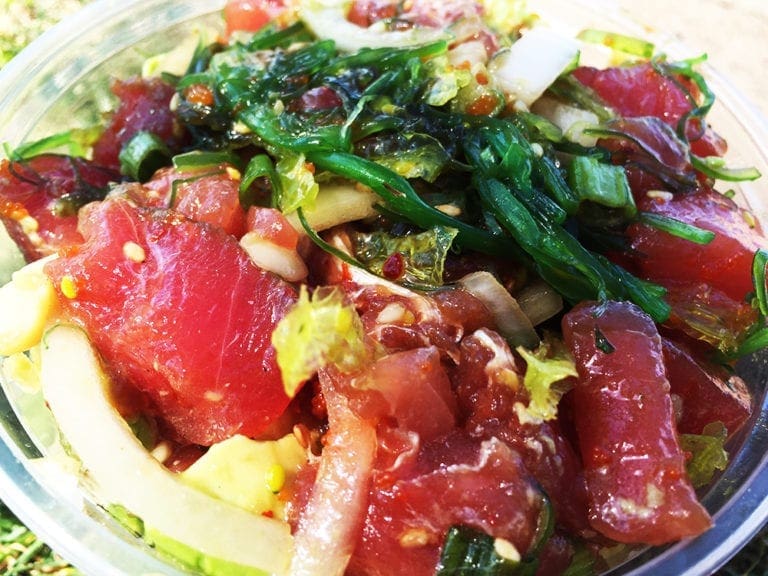 Spicy Tuna Poke Bowl @ Poke Poke Venice Beach California / Nom Nom Boris
